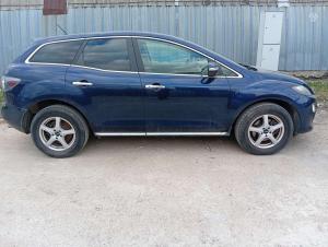 Blue Mazda CX-7 2011 in Trakai, with an engine capacity of 0.00 L and mileage of 250 thousand km for 1600 €, photo 3 on AUTOMOTO.COM.LV