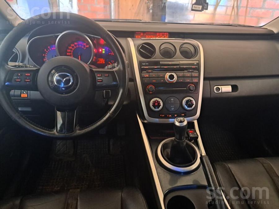 Brūns Mazda CX-7 2008 Balvi, ar dzinēja tilpumu 2.30 L un nobraukumu 223 tūkst. km par 2750 €, foto 12 vietnē AUTOMOTO.COM.LV