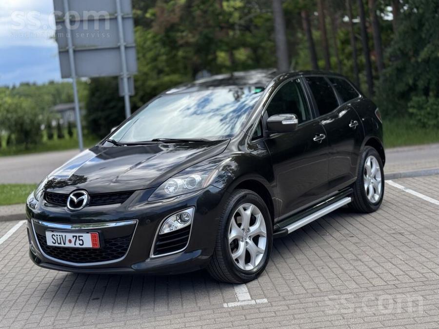 Brown Mazda CX-7 2011 in Jurmala, with an engine capacity of 2.20 L and mileage of 189 thousand km for 4790 €, photo 3 on AUTOMOTO.COM.LV