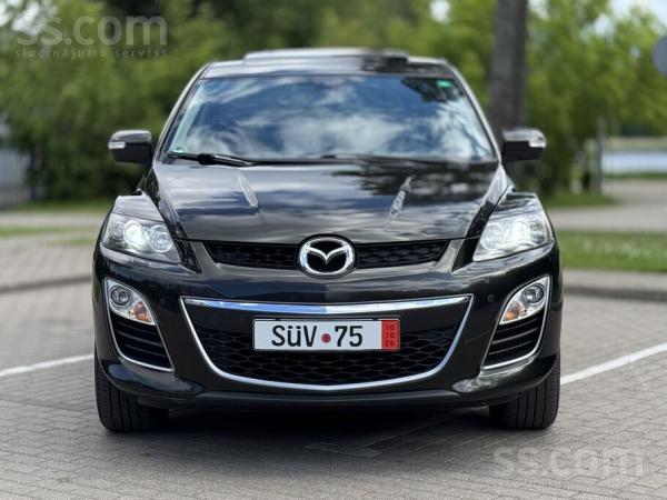 Brown Mazda CX-7 2011 in Jurmala, with an engine capacity of 2.20 L and mileage of 189 thousand km for 4790 €, photo 5 on AUTOMOTO.COM.LV