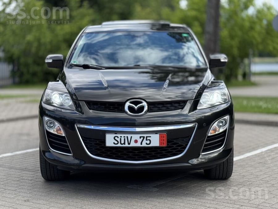 Brown Mazda CX-7 2011 in Jurmala, with an engine capacity of 2.20 L and mileage of 189 thousand km for 4790 €, photo 6 on AUTOMOTO.COM.LV