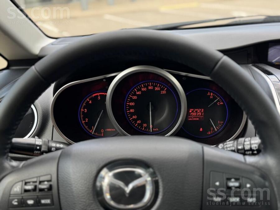 Brown Mazda CX-7 2011 in Jurmala, with an engine capacity of 2.20 L and mileage of 189 thousand km for 4790 €, photo 28 on AUTOMOTO.COM.LV