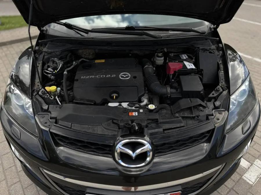 Brown Mazda CX-7 2011 in Jurmala, with an engine capacity of 2.20 L and mileage of 189 thousand km for 2790 €, photo 25 on AUTOMOTO.COM.LV
