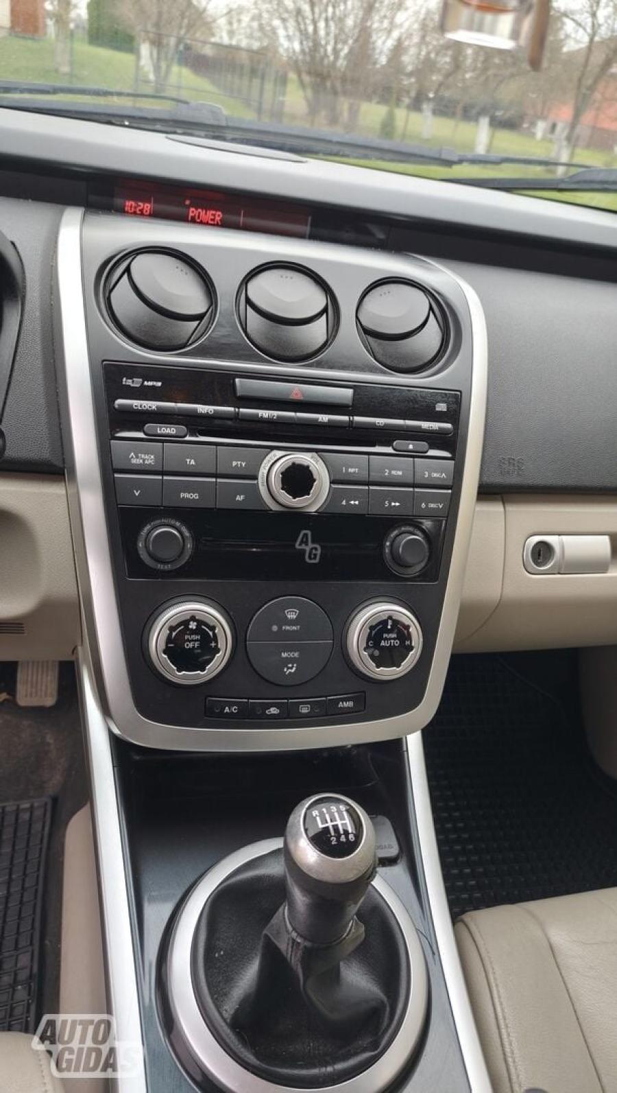 Mazda CX-7 2008 in Marijampole, with an engine capacity of 2.30 L and mileage of 213 thousand km for 1100 €, photo 17 on AUTOMOTO.COM.LV