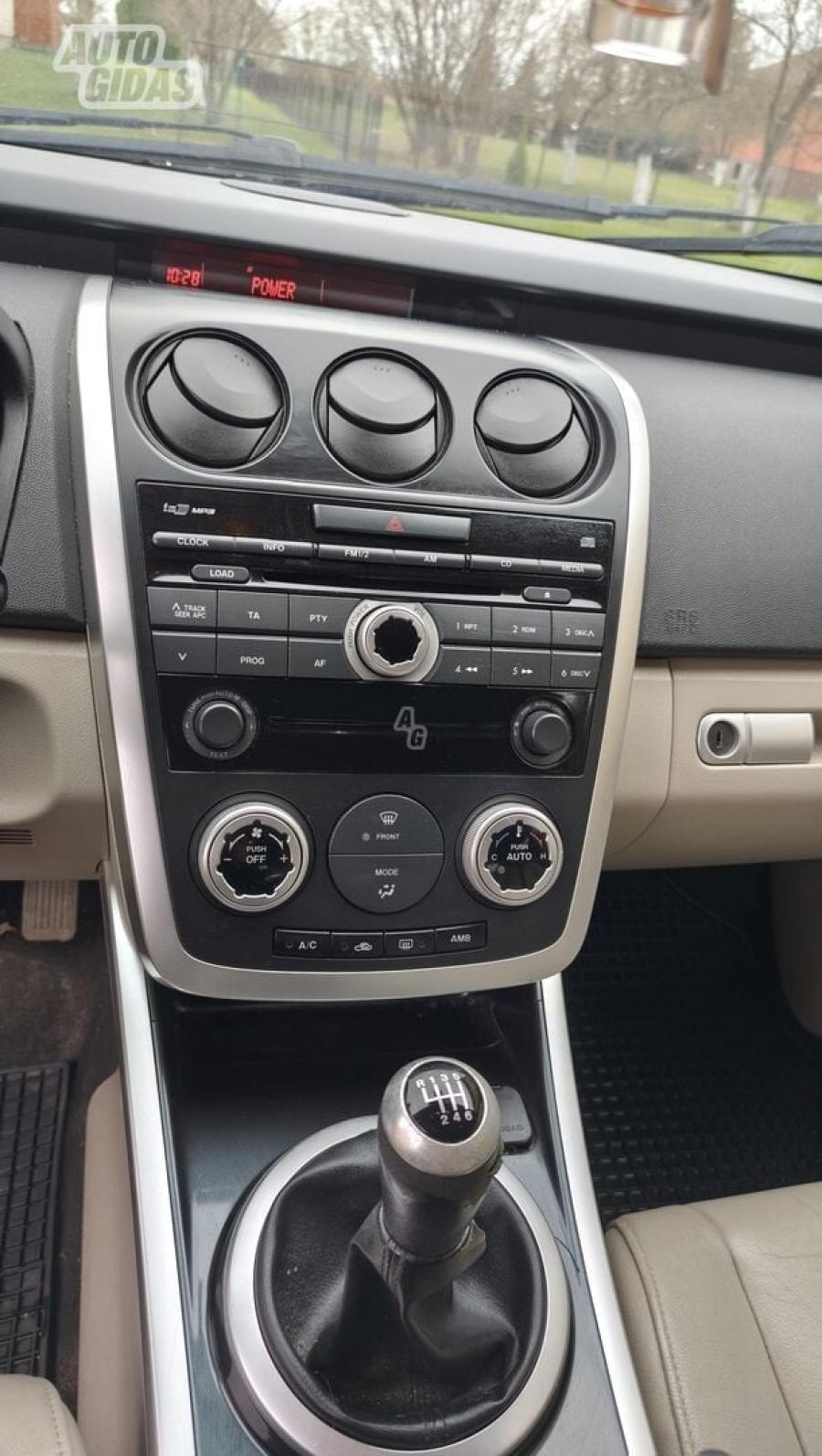 Mazda CX-7 2008 Marijampole, ar dzinēja tilpumu 2.30 L un nobraukumu 213 tūkst. km par 600 €, foto 19 vietnē AUTOMOTO.COM.LV
