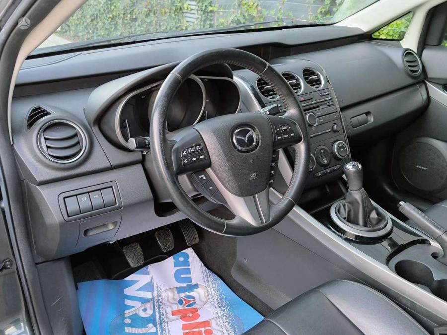 Mazda CX-7 2013 Klaipėda, ar dzinēja tilpumu 2.18 L un nobraukumu 186 tūkst. km par 5500 €, foto 21 vietnē AUTOMOTO.COM.LV