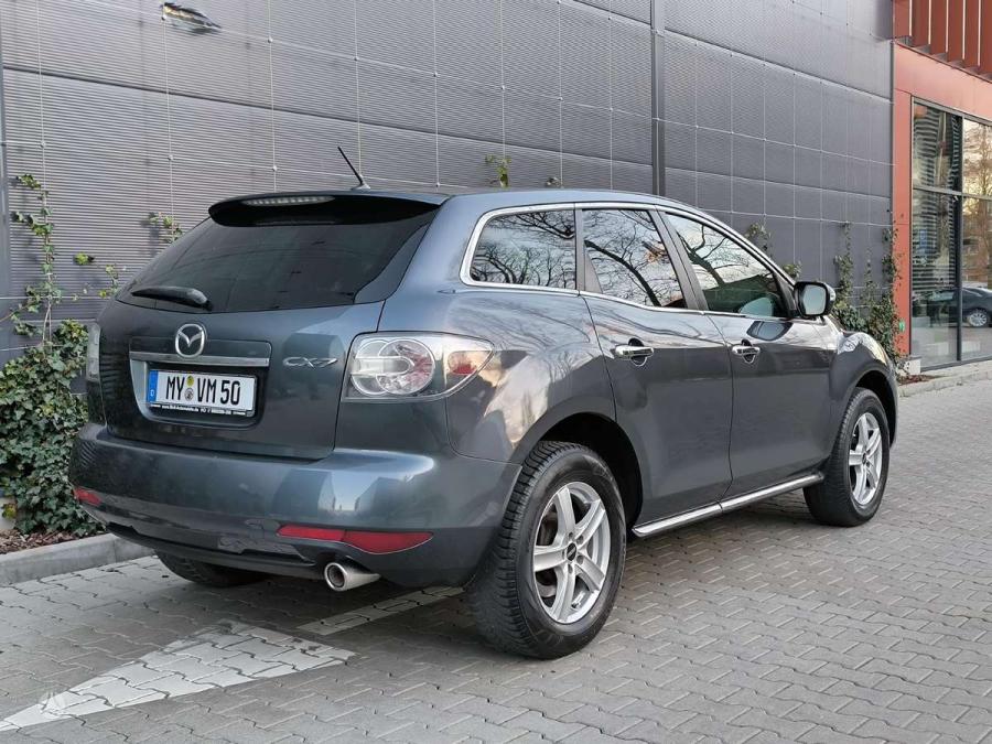 Mazda CX-7 2013 in Klaipeda, with an engine capacity of 2.18 L and mileage of 186 thousand km for 5000 €, photo 5 on AUTOMOTO.COM.LV
