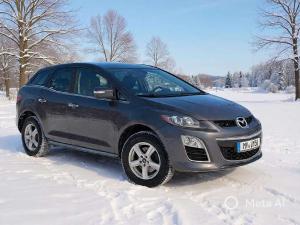 Mazda CX-7 2013 Klaipėda, ar dzinēja tilpumu 2.18 L un nobraukumu 186 tūkst. km par 5555 €, foto  vietnē AUTOMOTO.COM.LV
