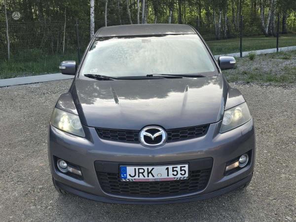 Pelēks Mazda CX-7 2007 Šauļi, ar dzinēja tilpumu 2.26 L un nobraukumu 174 tūkst. km par 1550 €, foto 2 vietnē AUTOMOTO.COM.LV