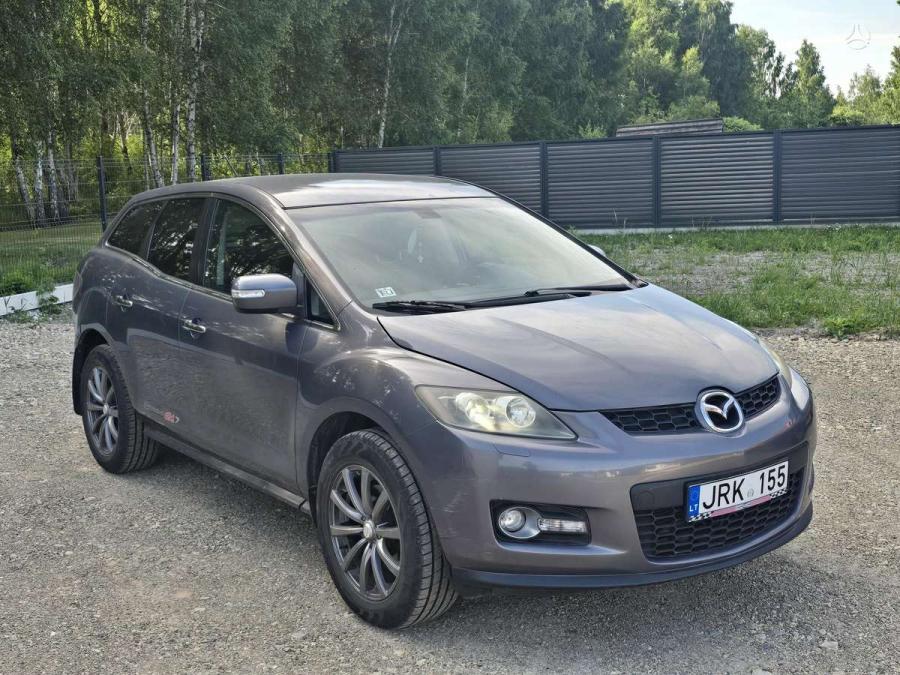 Grey Mazda CX-7 2007 in Siauliai, with an engine capacity of 2.26 L and mileage of 174 thousand km for 1550 €, photo 4 on AUTOMOTO.COM.LV