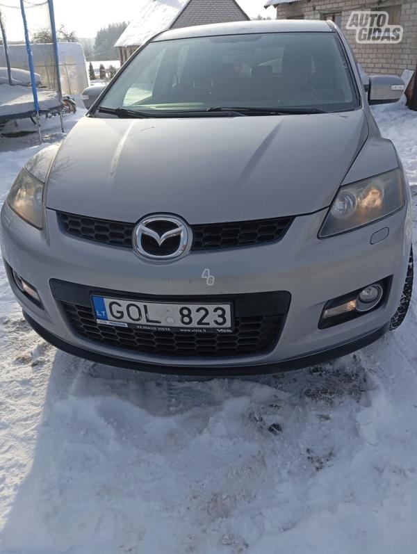 Grey Mazda CX-7 2008 in Mazeikiai, with an engine capacity of 2.30 L and mileage of 298 thousand km for 2500 €, photo 2 on AUTOMOTO.COM.LV