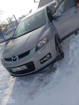 Grey Mazda CX-7 2008 in Mazeikiai, with an engine capacity of 2.30 L and mileage of 298 thousand km for 2500 €, photo 3 on AUTOMOTO.COM.LV