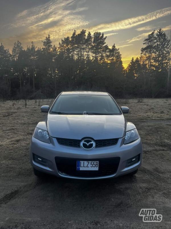 Grey Mazda CX-7 2008 in Vilnius, with an engine capacity of 2.30 L and mileage of 197 thousand km for 2500 €, photo 1 on AUTOMOTO.COM.LV