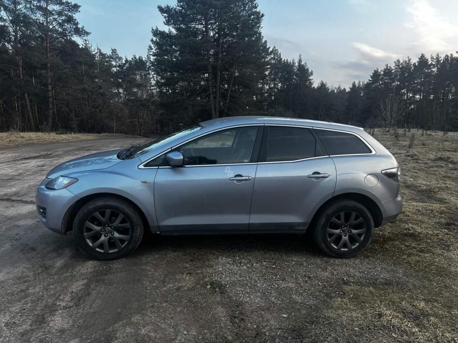 Grey Mazda CX-7 2008 in Vilnius, with an engine capacity of 2.30 L and mileage of 197 thousand km for 2500 €, photo 5 on AUTOMOTO.COM.LV