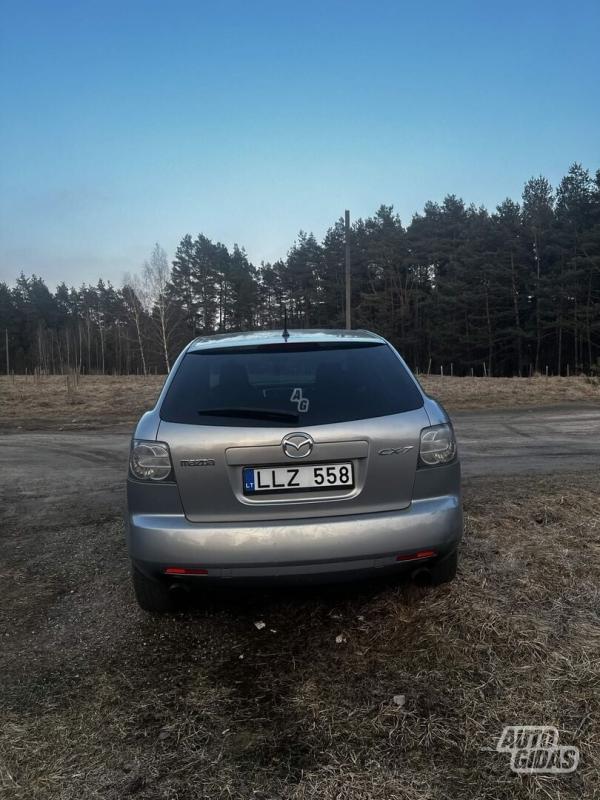 Grey Mazda CX-7 2008 in Vilnius, with an engine capacity of 2.30 L and mileage of 197 thousand km for 2500 €, photo 7 on AUTOMOTO.COM.LV