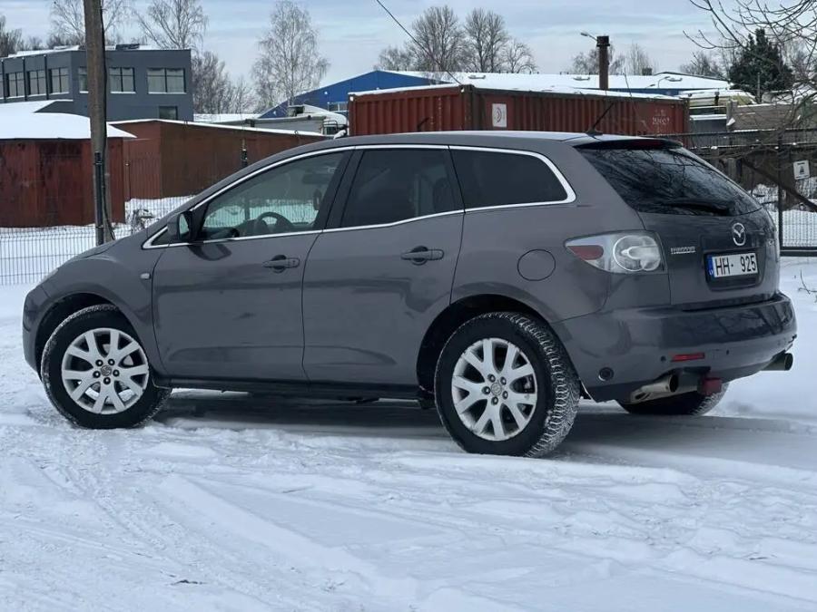 Grey Mazda CX-7 2008 in Riga, with an engine capacity of 2.30 L and mileage of 253 thousand km for 2600 €, photo 6 on AUTOMOTO.COM.LV