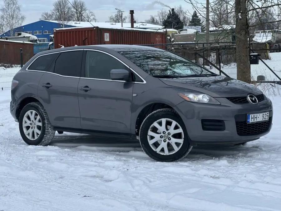 Grey Mazda CX-7 2008 in Riga, with an engine capacity of 2.30 L and mileage of 253 thousand km for 2600 €, photo 14 on AUTOMOTO.COM.LV
