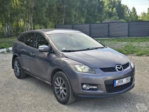 Pelēks Mazda CX-7 2008 Šauļi, ar dzinēja tilpumu 2.30 L un nobraukumu 173 tūkst. km par 1550 €, foto 4 vietnē AUTOMOTO.COM.LV