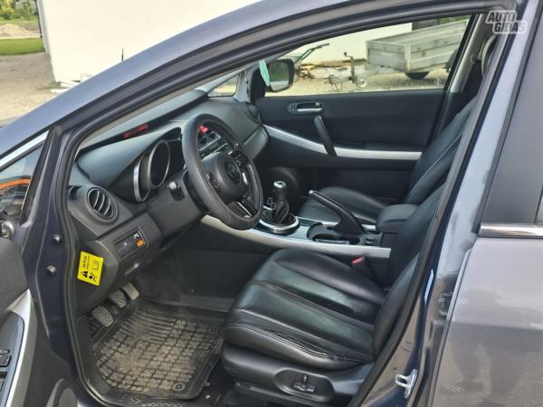 Grey Mazda CX-7 2008 in Siauliai, with an engine capacity of 2.30 L and mileage of 173 thousand km for 1550 €, photo 8 on AUTOMOTO.COM.LV