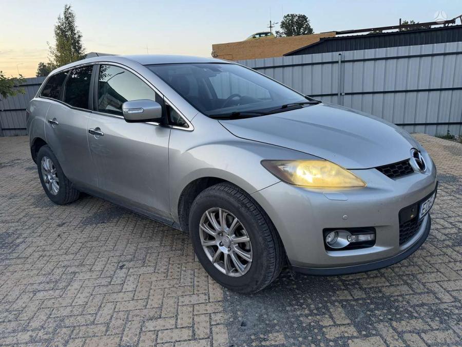 Grey Mazda CX-7 2008 in Siauliai, with an engine capacity of 2.26 L and mileage of 204 thousand km for 1600 €, photo 9 on AUTOMOTO.COM.LV