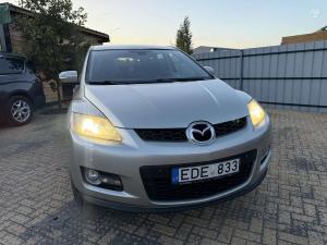 Grey Mazda CX-7 2008 in Siauliai, with an engine capacity of 2.26 L and mileage of 204 thousand km for 1600 €, photo 10 on AUTOMOTO.COM.LV