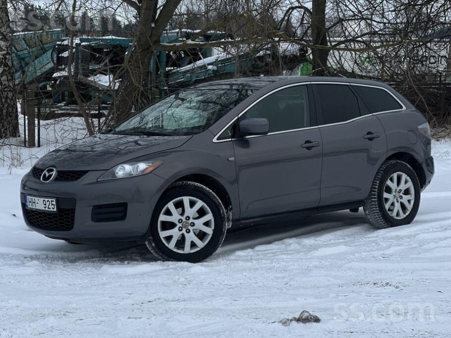 Pelēks Mazda CX-7 2008 Rīga, ar dzinēja tilpumu 2.30 L un nobraukumu 253 tūkst. km par 2500 €, foto 4 vietnē AUTOMOTO.COM.LV