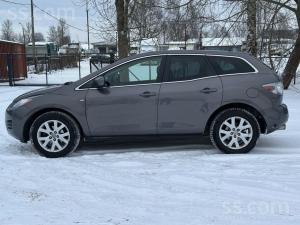 Pelēks Mazda CX-7 2008 Rīga, ar dzinēja tilpumu 2.30 L un nobraukumu 253 tūkst. km par 2500 €, foto 5 vietnē AUTOMOTO.COM.LV