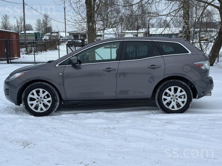 Pelēks Mazda CX-7 2008 Rīga, ar dzinēja tilpumu 2.30 L un nobraukumu 253 tūkst. km par 2500 €, foto 5 vietnē AUTOMOTO.COM.LV