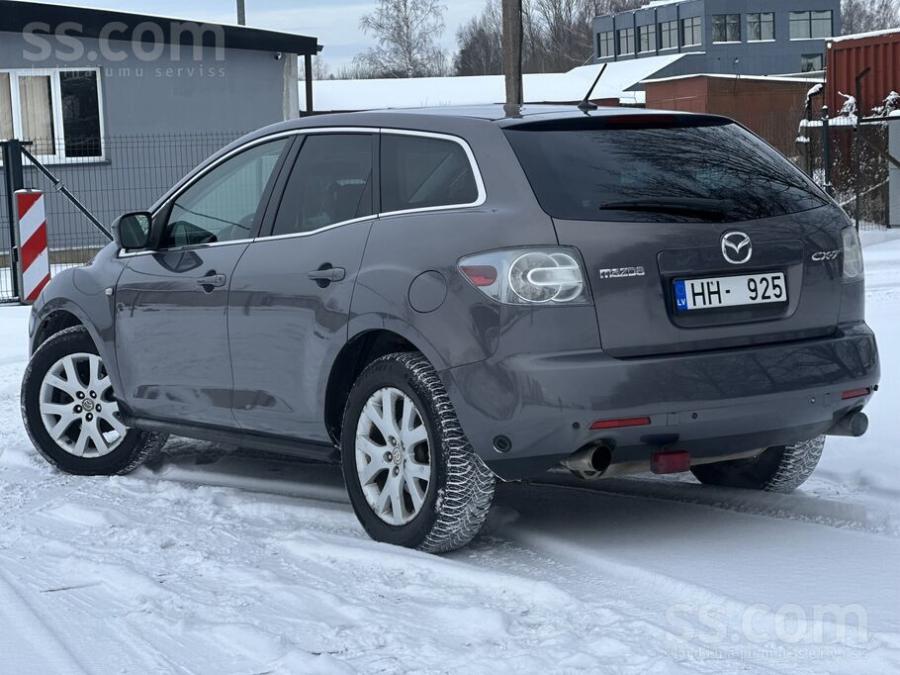 Pelēks Mazda CX-7 2008 Rīga, ar dzinēja tilpumu 2.30 L un nobraukumu 253 tūkst. km par 2500 €, foto 7 vietnē AUTOMOTO.COM.LV
