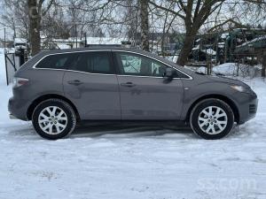 Pelēks Mazda CX-7 2008 Rīga, ar dzinēja tilpumu 2.30 L un nobraukumu 253 tūkst. km par 2500 €, foto 13 vietnē AUTOMOTO.COM.LV