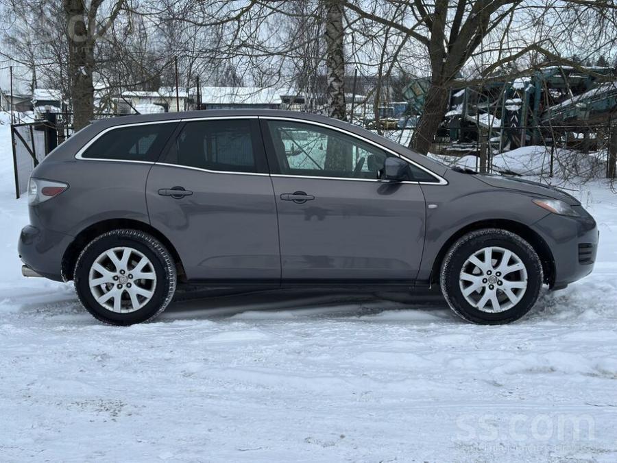 Pelēks Mazda CX-7 2008 Rīga, ar dzinēja tilpumu 2.30 L un nobraukumu 253 tūkst. km par 2500 €, foto 13 vietnē AUTOMOTO.COM.LV
