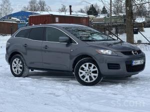 Pelēks Mazda CX-7 2008 Rīga, ar dzinēja tilpumu 2.30 L un nobraukumu 253 tūkst. km par 2500 €, foto 14 vietnē AUTOMOTO.COM.LV