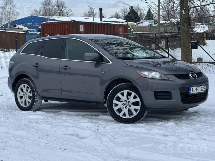 Pelēks Mazda CX-7 2008 Rīga, ar dzinēja tilpumu 2.30 L un nobraukumu 253 tūkst. km par 2500 €, foto 14 vietnē AUTOMOTO.COM.LV