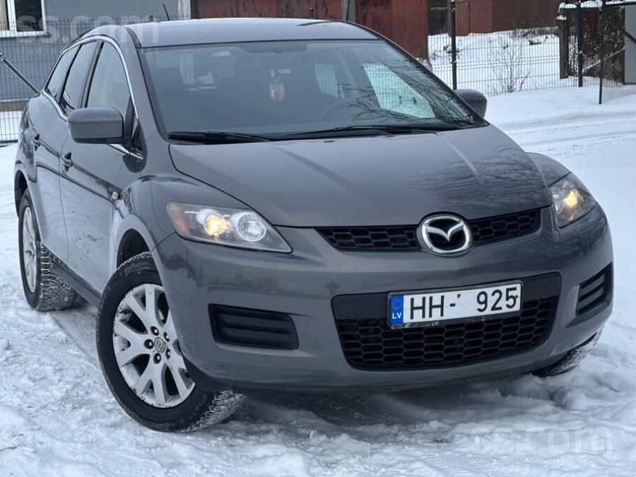 Pelēks Mazda CX-7 2008 Rīga, ar dzinēja tilpumu 2.30 L un nobraukumu 253 tūkst. km par 2500 €, foto 16 vietnē AUTOMOTO.COM.LV