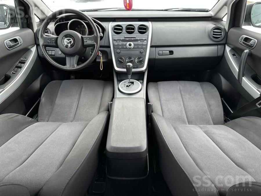 Pelēks Mazda CX-7 2008 Rīga, ar dzinēja tilpumu 2.30 L un nobraukumu 253 tūkst. km par 2500 €, foto 26 vietnē AUTOMOTO.COM.LV