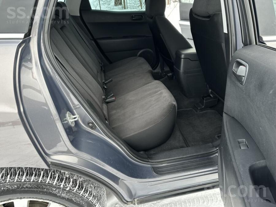 Pelēks Mazda CX-7 2008 Rīga, ar dzinēja tilpumu 2.30 L un nobraukumu 253 tūkst. km par 2500 €, foto 32 vietnē AUTOMOTO.COM.LV