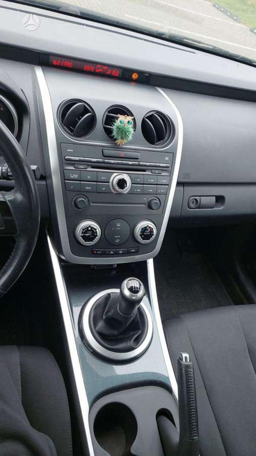 Pelēks Mazda CX-7 2008 Klaipėda, ar dzinēja tilpumu 2.26 L un nobraukumu 87 tūkst. km par 3999 €, foto 8 vietnē AUTOMOTO.COM.LV