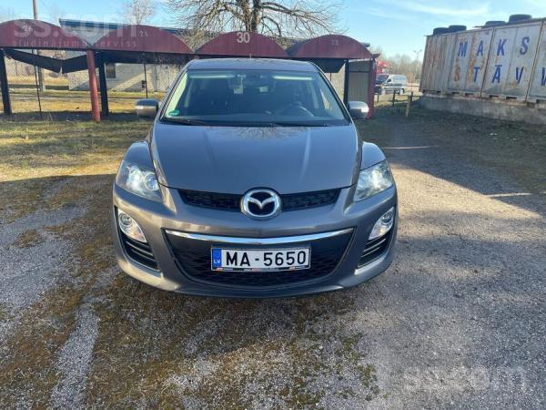 Grey Mazda CX-7 2009 in Riga, with an engine capacity of 2.20 L and mileage of 0 thousand km for 4700 €, photo 3 on AUTOMOTO.COM.LV