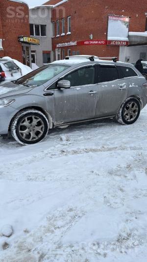 Grey Mazda CX-7 2009 in Daugavpils, with an engine capacity of 2.20 L and mileage of 280 thousand km for 3850 €, photo  on AUTOMOTO.COM.LV