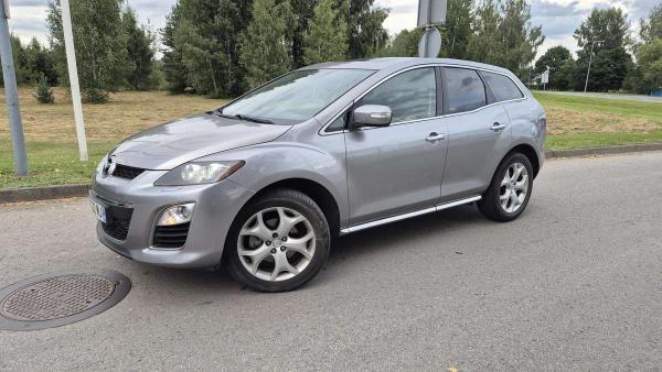 Pelēks Mazda CX-7 2009 Tauragė, ar dzinēja tilpumu 2.18 L un nobraukumu 222 tūkst. km par 2950 €, foto 3 vietnē AUTOMOTO.COM.LV