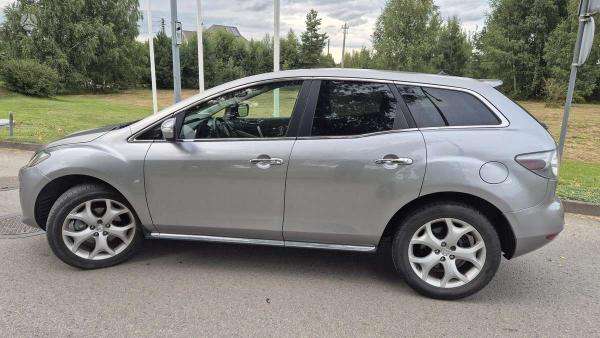 Pelēks Mazda CX-7 2009 Tauragė, ar dzinēja tilpumu 2.18 L un nobraukumu 222 tūkst. km par 2950 €, foto 5 vietnē AUTOMOTO.COM.LV