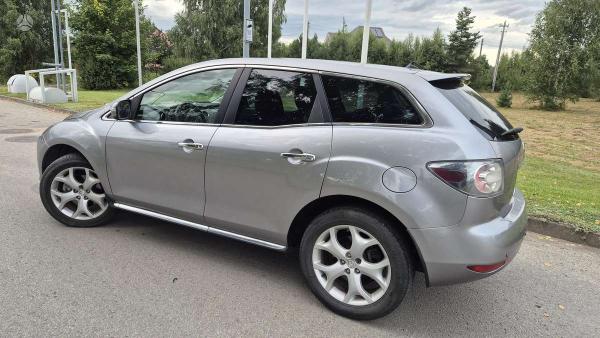 Pelēks Mazda CX-7 2009 Tauragė, ar dzinēja tilpumu 2.18 L un nobraukumu 222 tūkst. km par 2950 €, foto 6 vietnē AUTOMOTO.COM.LV
