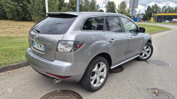 Pelēks Mazda CX-7 2009 Tauragė, ar dzinēja tilpumu 2.18 L un nobraukumu 222 tūkst. km par 2950 €, foto 9 vietnē AUTOMOTO.COM.LV