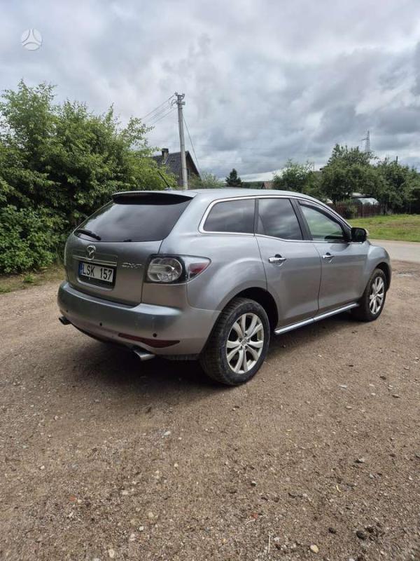 Grey Mazda CX-7 2010 in Vilnius, with an engine capacity of 2.18 L and mileage of 241 thousand km for 4100 €, photo 4 on AUTOMOTO.COM.LV