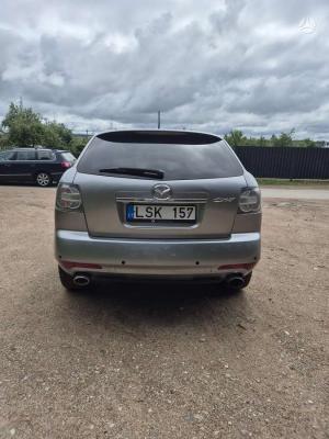 Grey Mazda CX-7 2010 in Vilnius, with an engine capacity of 2.18 L and mileage of 241 thousand km for 4100 €, photo 7 on AUTOMOTO.COM.LV