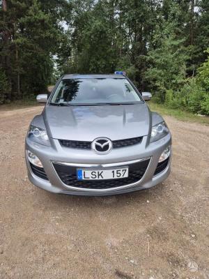 Grey Mazda CX-7 2010 in Vilnius, with an engine capacity of 2.18 L and mileage of 241 thousand km for 4100 €, photo 8 on AUTOMOTO.COM.LV