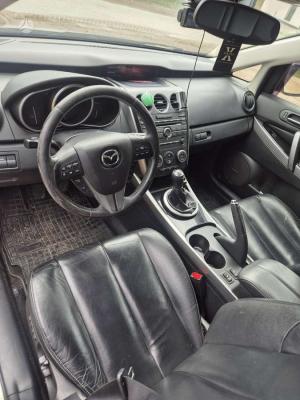 Grey Mazda CX-7 2010 in Vilnius, with an engine capacity of 2.18 L and mileage of 241 thousand km for 4100 €, photo 19 on AUTOMOTO.COM.LV