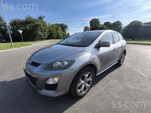 Grey Mazda CX-7 2010 in Riga, with an engine capacity of 2.20 L and mileage of 215 thousand km for 4500 €, photo 4 on AUTOMOTO.COM.LV