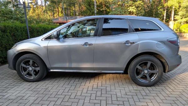 Grey Mazda CX-7 2010 in Kaunas, with an engine capacity of 2.18 L and mileage of 295 thousand km for 3200 €, photo 6 on AUTOMOTO.COM.LV