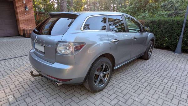 Grey Mazda CX-7 2010 in Kaunas, with an engine capacity of 2.18 L and mileage of 295 thousand km for 3200 €, photo 8 on AUTOMOTO.COM.LV